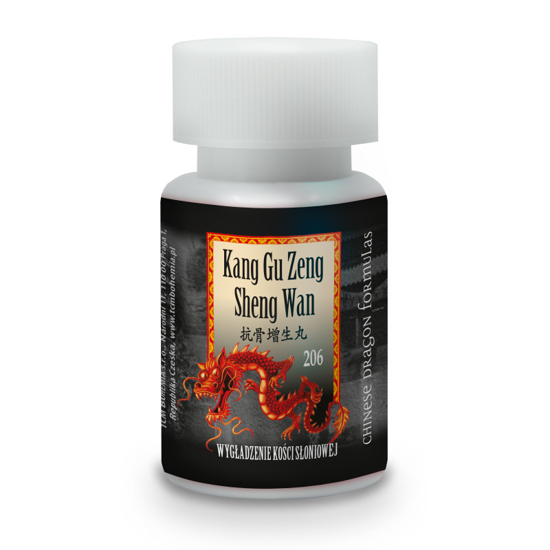 Receptura Kang Gu Zeng Sheng Wan - 206 Wygładzenie kości słoniowej