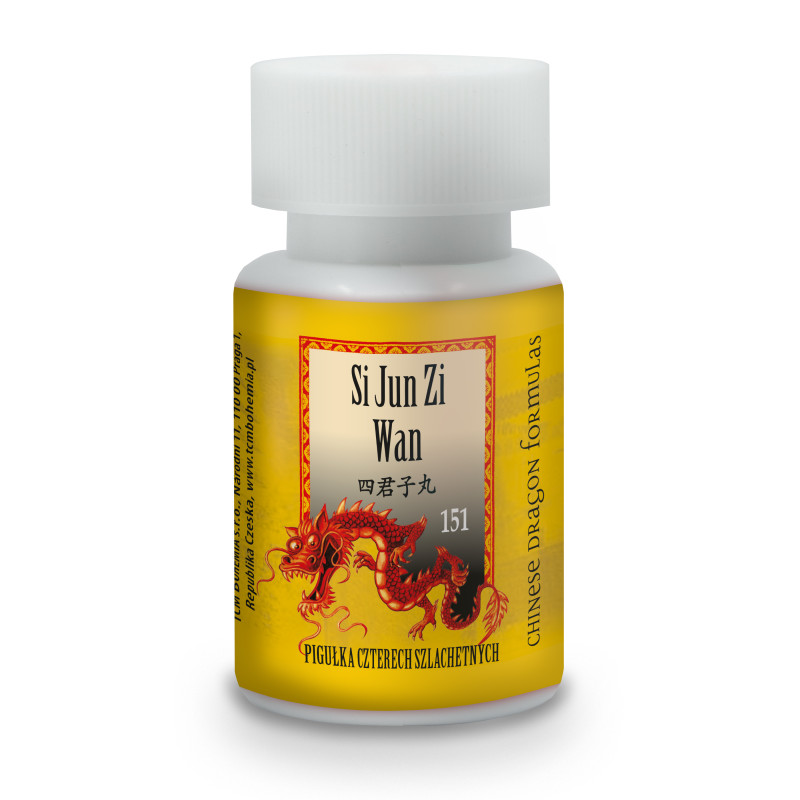 Receptura Si Jun Zi Wan - 151 Pigułka czterech szlachetnych